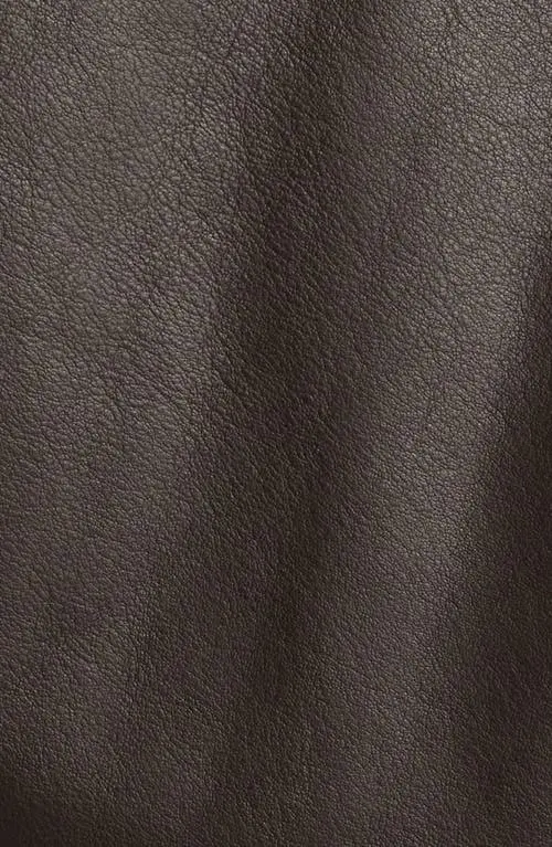 SCHOTT Waxy Cowhide Leather Moto Jacket