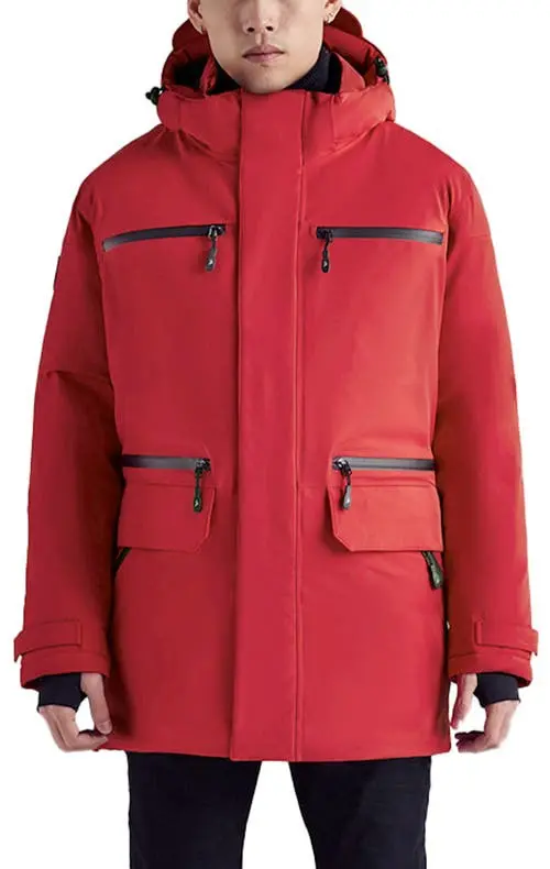 TRIPLE F.A.T. GOOSE Staden Down Parka - Red