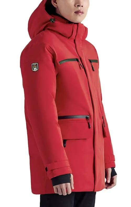 TRIPLE F.A.T. GOOSE Staden Down Parka - Red