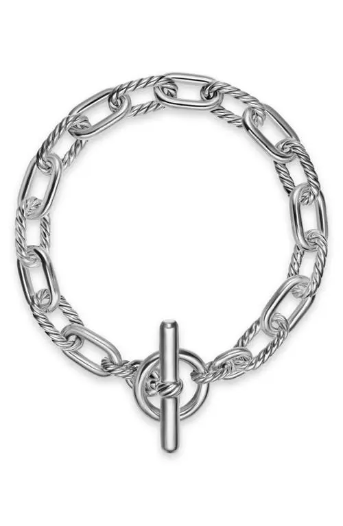 David Yurman Dy Madison Toggle Chain Bracelet - Sterling Silver