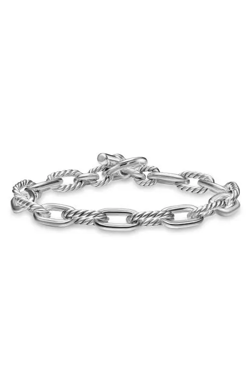 David Yurman Dy Madison Toggle Chain Bracelet - Sterling Silver