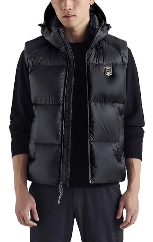 TRIPLE F.A.T. GOOSE Jacobsen Puffer Vest - Black