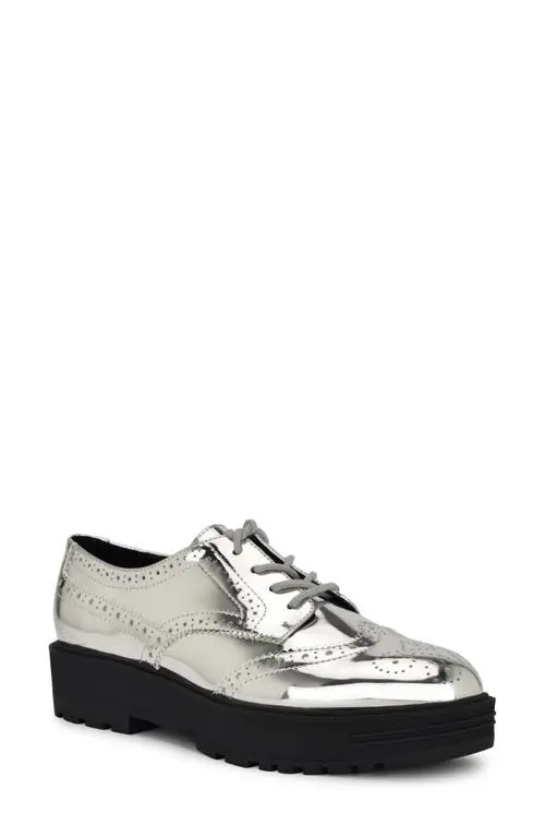 Nine West Resttin Wingtip Platform Derby