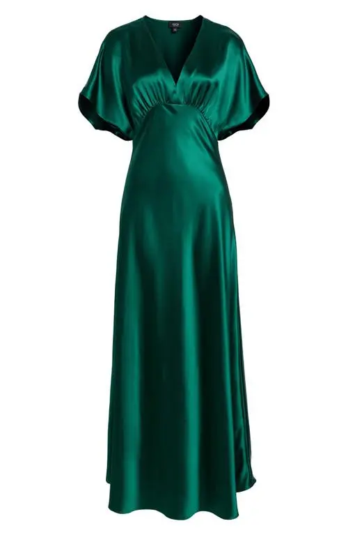 CECE DUPRAZ Dolman Sleeve Cocktail Midi Dress