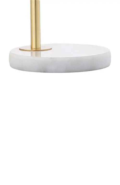 JONATHAN Y Charles Contemporary Modern Metal/marble Led Table Lamp - Gold