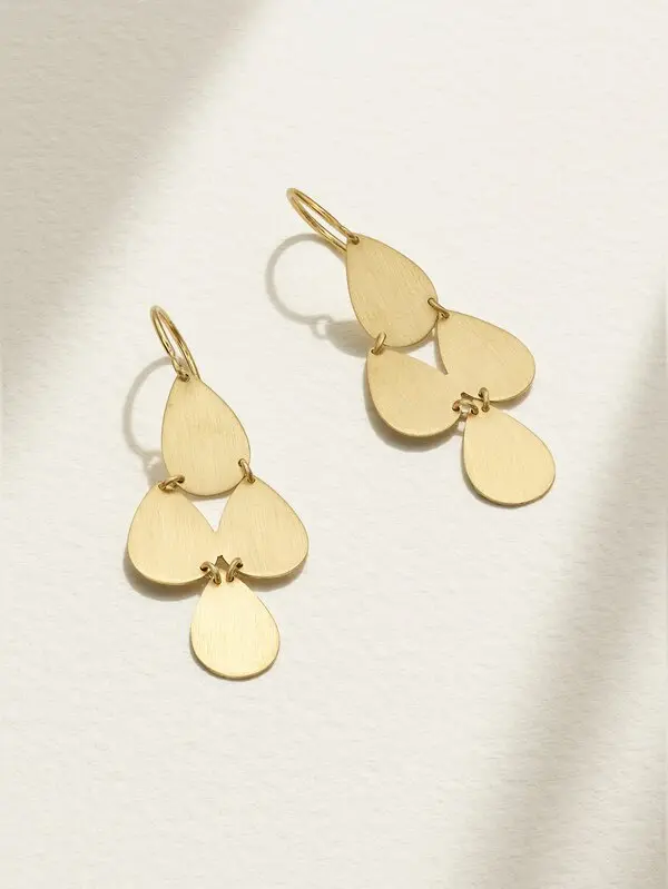 Irene Neuwirth 18-karat Chandelier Drop Earrings - Gold