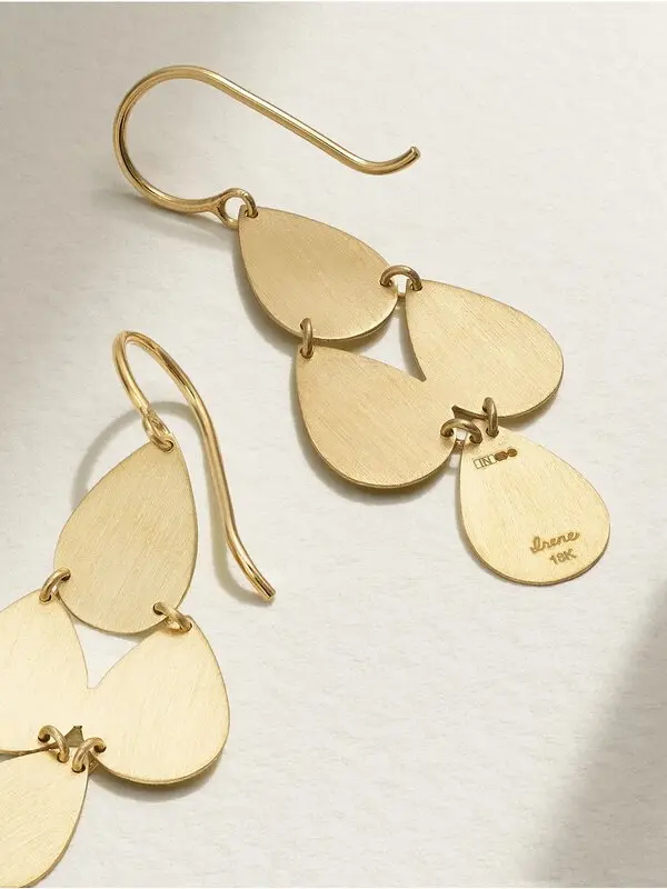 Irene Neuwirth 18-karat Chandelier Drop Earrings - Gold