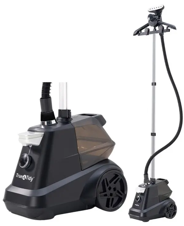 TRUE & TIDY Sx3 Industrial Garment Steamer With Steam Selection And Power Pedal - Black