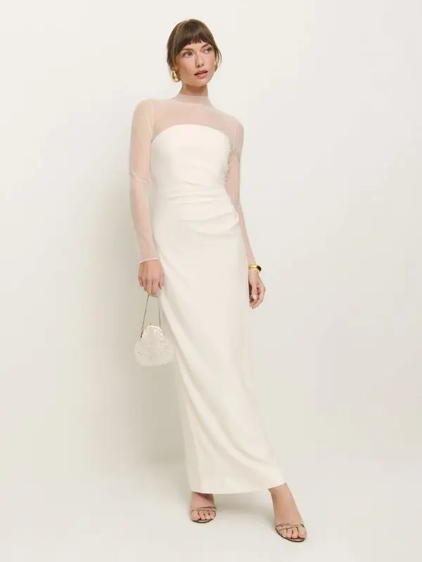 REFORMATION Adalia Long Dress
