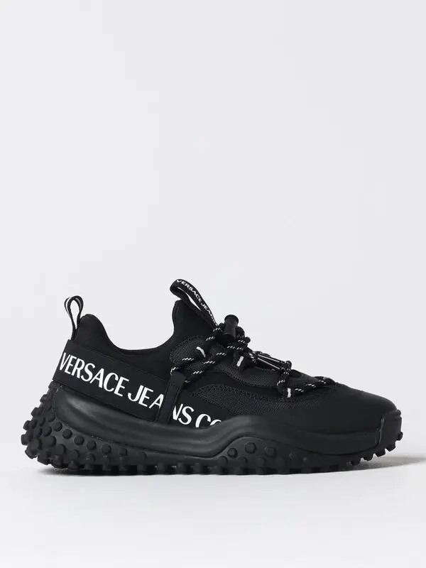 Versace Lace-up Sneakers - Black