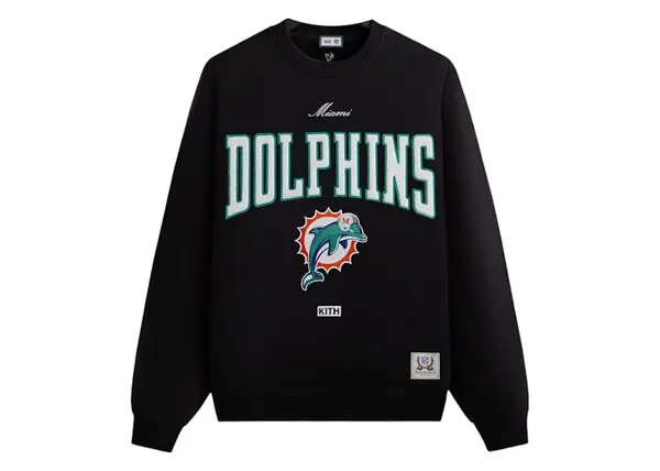 Kith X Nfl 47 Dolphins Nelson Crewneck Sweatshirt