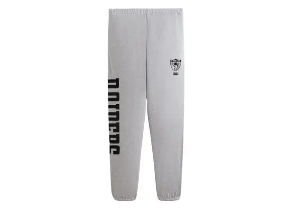 Kith X Nfl 47 Raiders Nelson Sweatpant - Light Heather Grey