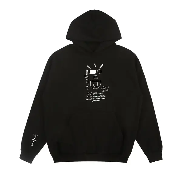 TRAVIS SCOTT X I-d The Cactus Wink Hoodie - Black