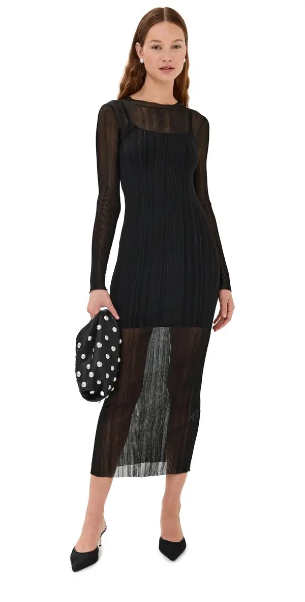 paisley long dress THEO MAXI DRESS
