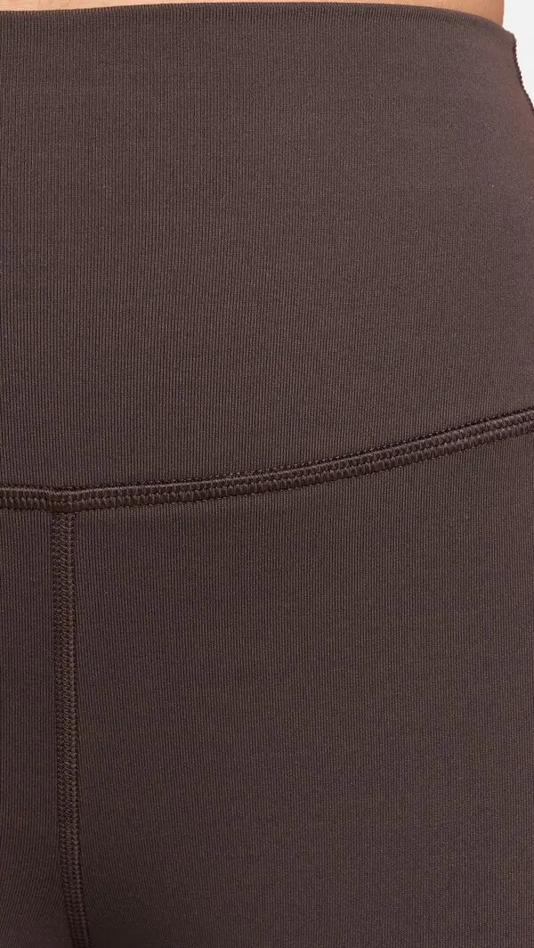 Splits59 Raquel High Waist Supplex Flare Full Leggings - Dark Chocolate