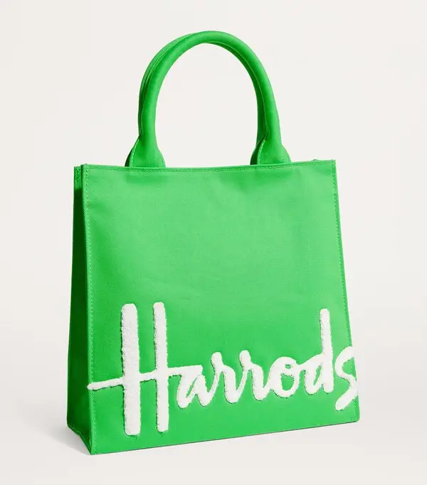 Harrods Cotton Logo Tote