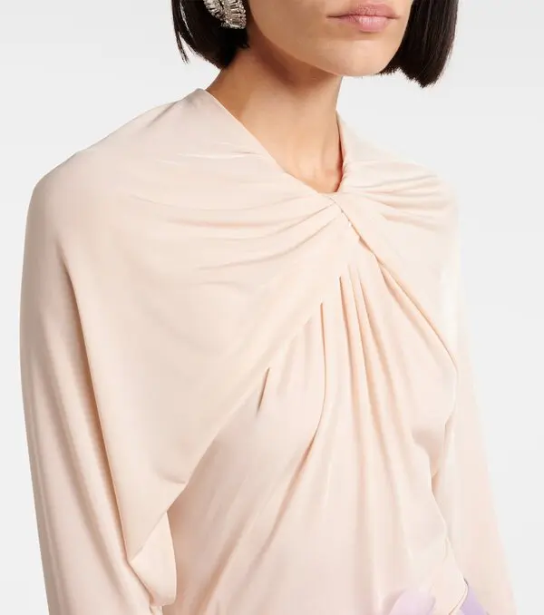 Magda Butrym Colorblock Open-back Minidress