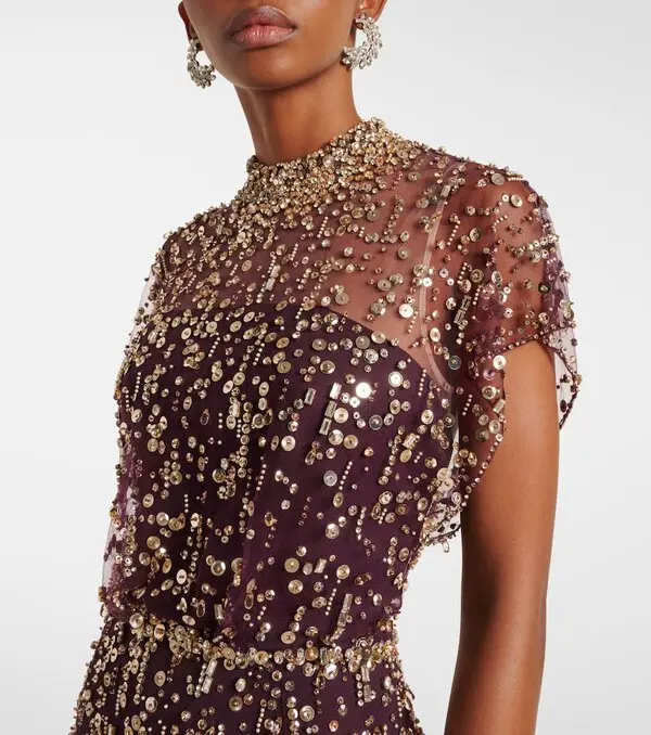 Jenny Packham Sequined Gown