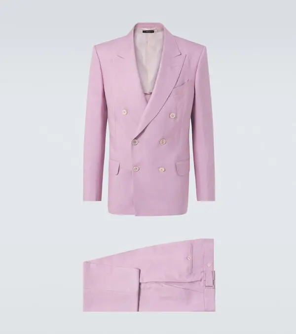 TOM FORD Atticus Silk Suit - Purple