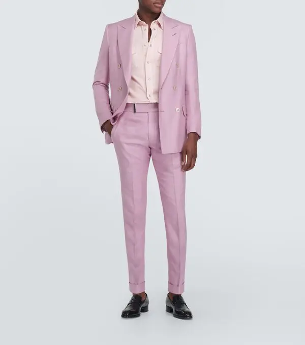 TOM FORD Atticus Silk Suit - Purple