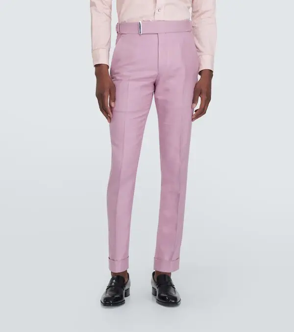 TOM FORD Atticus Silk Suit - Purple