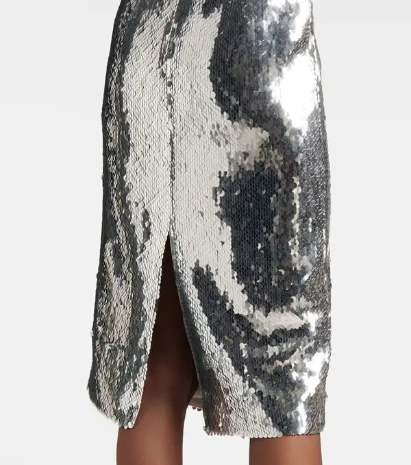 Magda Butrym Sequined Midi Dress