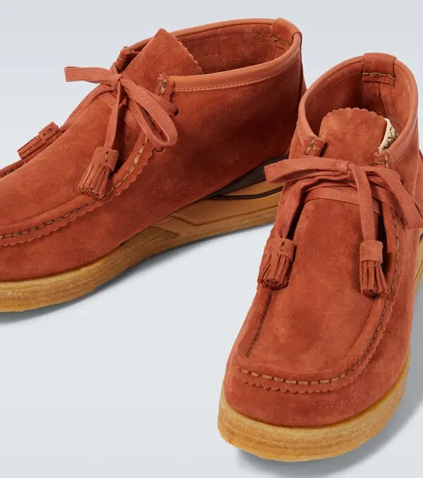 Visvim Beuys Trekker-Folk Boots - Brown | Editorialist