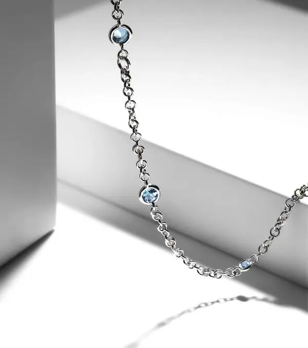 SPINELLI KILCOLLIN Gravity Estrella Aquamarine Necklace