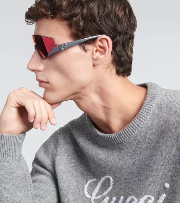 Gucci Shield Sunglasses