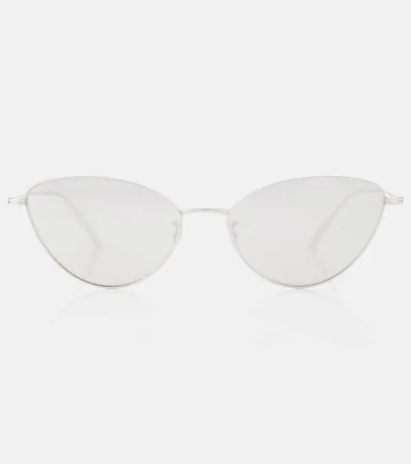 Khaite X Oliver Peoples 1998c Cat-eye Sunglasses - Silver