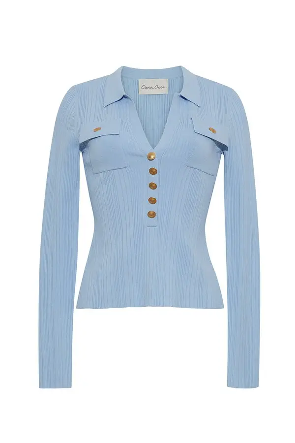 Cara Cara Belleport Rib Knit Top