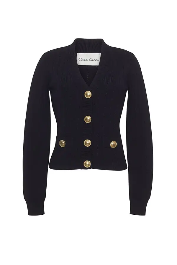 Cara Cara Lavira Pointelle Cardigan