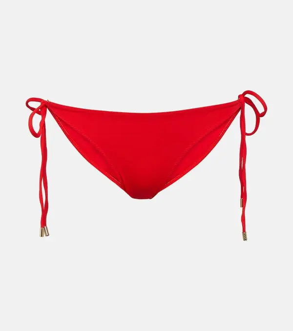 Melissa Odabash Cancun Side-tie Bikini Bottom - Red