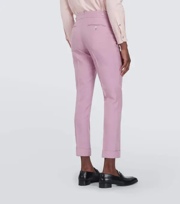 TOM FORD Atticus Silk Suit - Purple