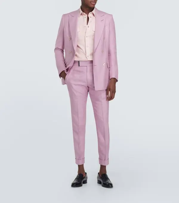 TOM FORD Atticus Silk Suit - Purple