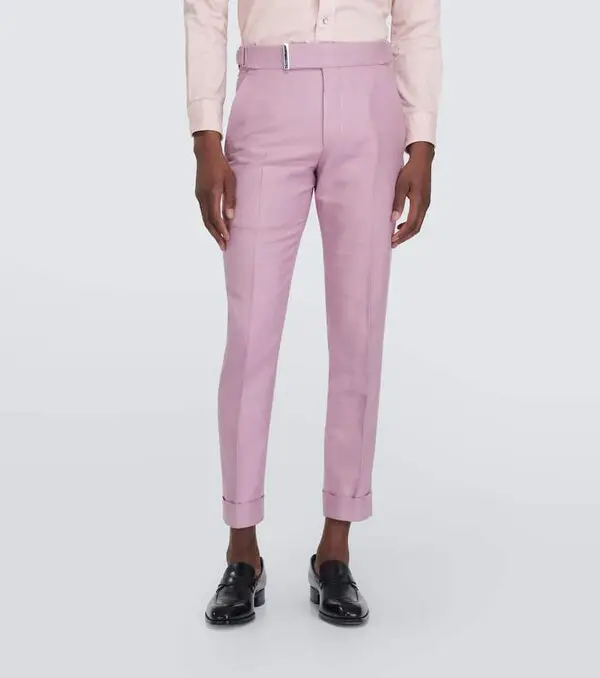 TOM FORD Atticus Silk Suit - Purple