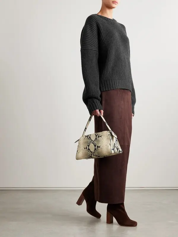 Khaite Manuela Ribbed Cashmere Sweater