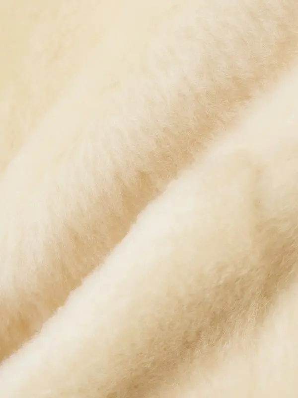 YVES SALOMON Hooded Shearling Jacket