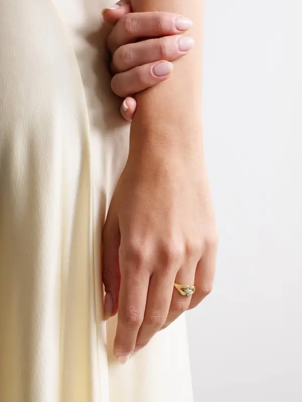 JENNA BLAKE 18-karat Diamond Ring