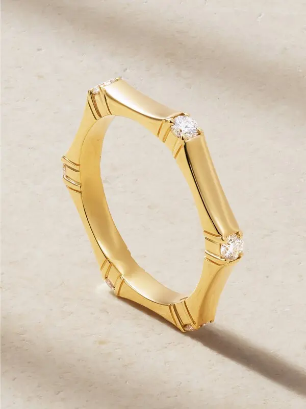 Melissa Kaye Honey Station 18-karat Diamond Ring - Gold