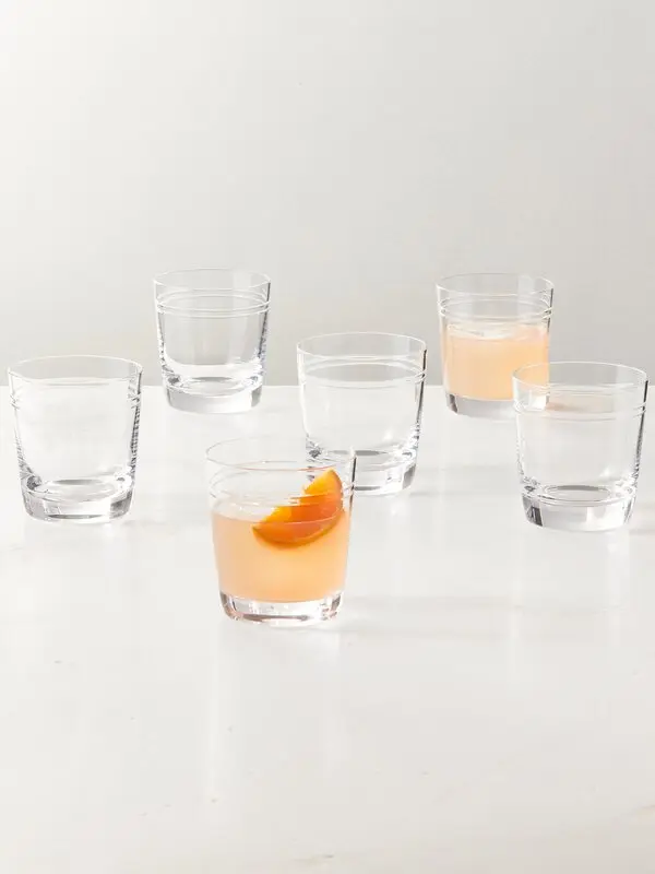 GOOP X CB2 Noemie Double Old-fashioned Glass
