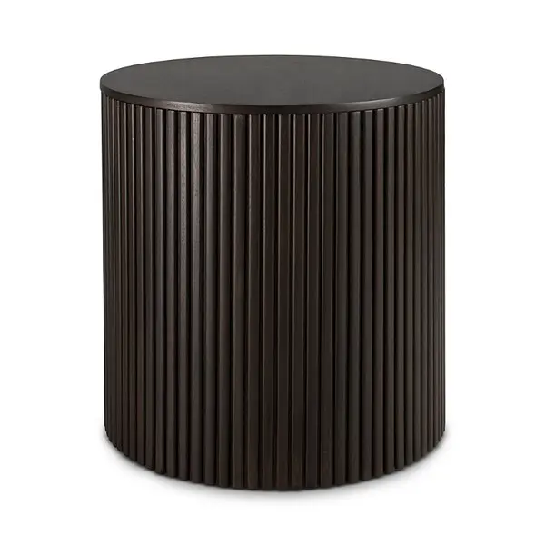 ETHNICRAFT Roller Max Side Table - Dark Brown