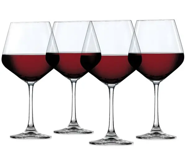 SPIEGELAU Style 22.6 Oz Burgundy Glass Set Of 4 - One-color