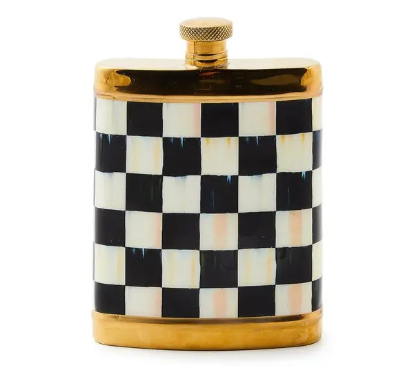 MACKENZIE-CHILDS Courtly Check 3260 Flask - One-color