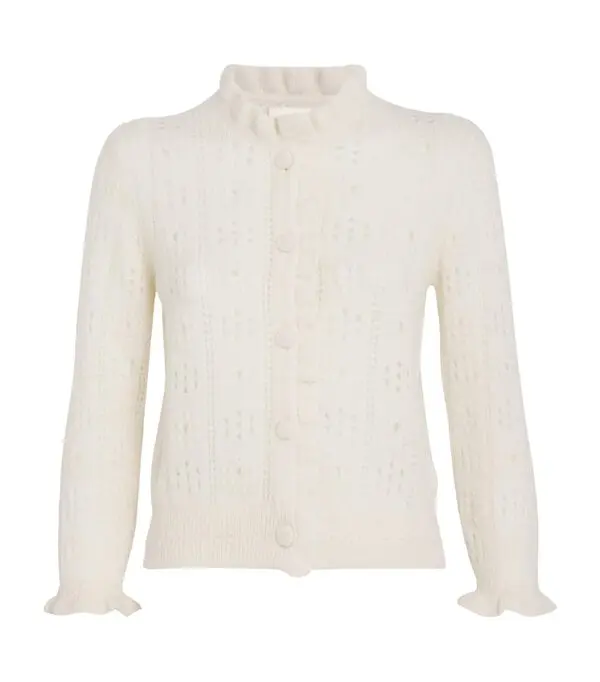 DÔEN Alpaca-blend Claudie Cardigan - Ivory