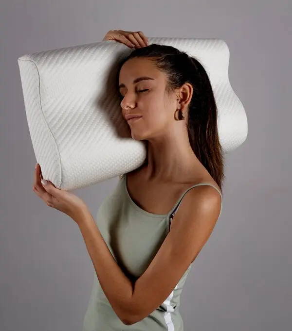 COLUNEX Memory Foam Ortho-shape Pillow