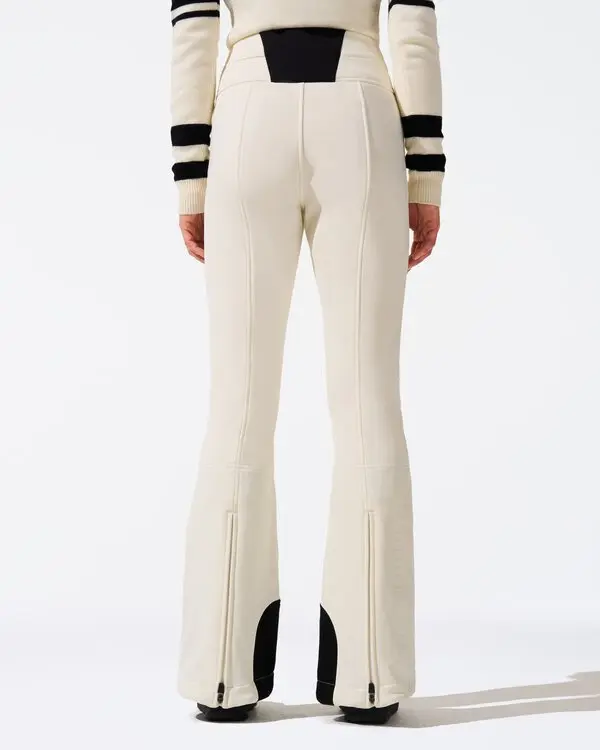 Perfect Moment High-waist Aurora Flare Ski Pant - White
