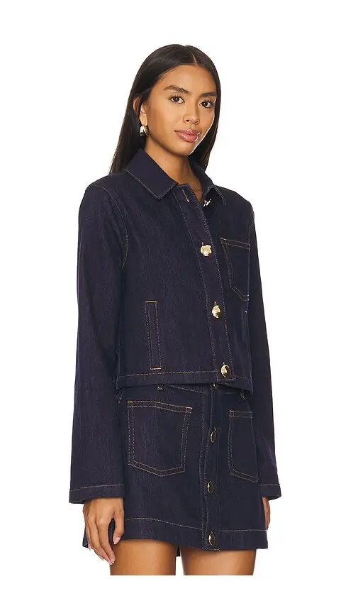 Bardot Lorenzo Denim Shirt - Dark