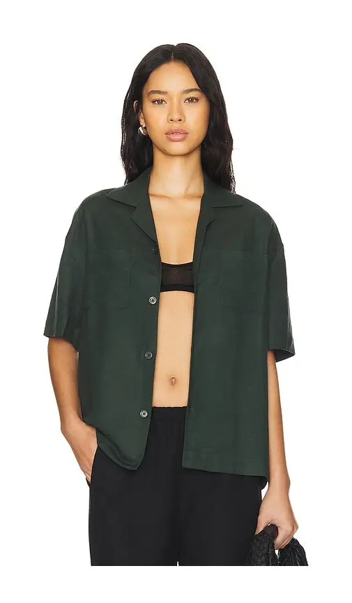 WAO Boxy Linen Shirt
