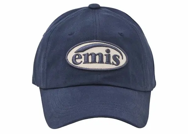 EMIS Tone On Tone Wappen Cap - Navy Blue